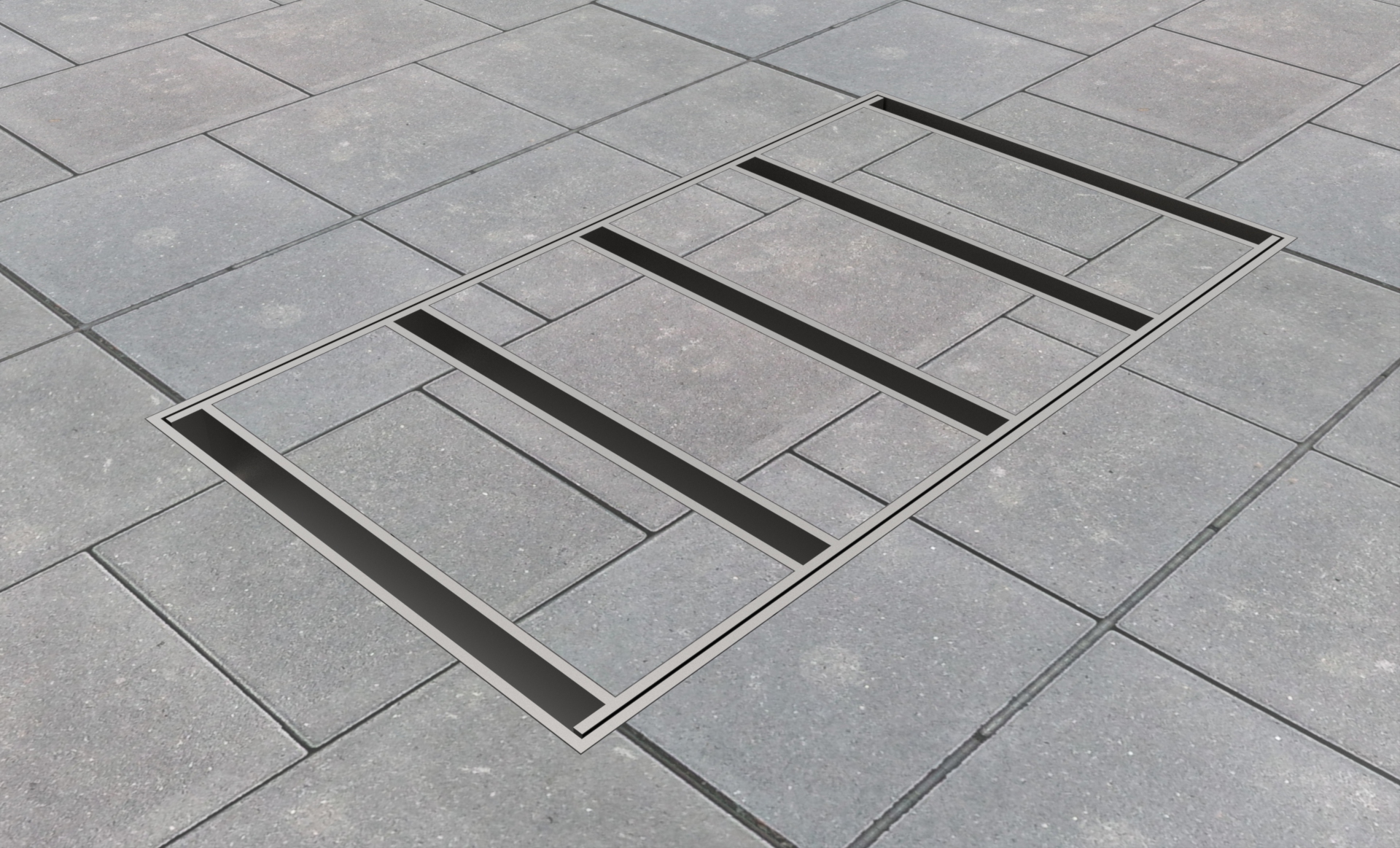 Multiple Slab Access Cover | Paragon Stainless Products