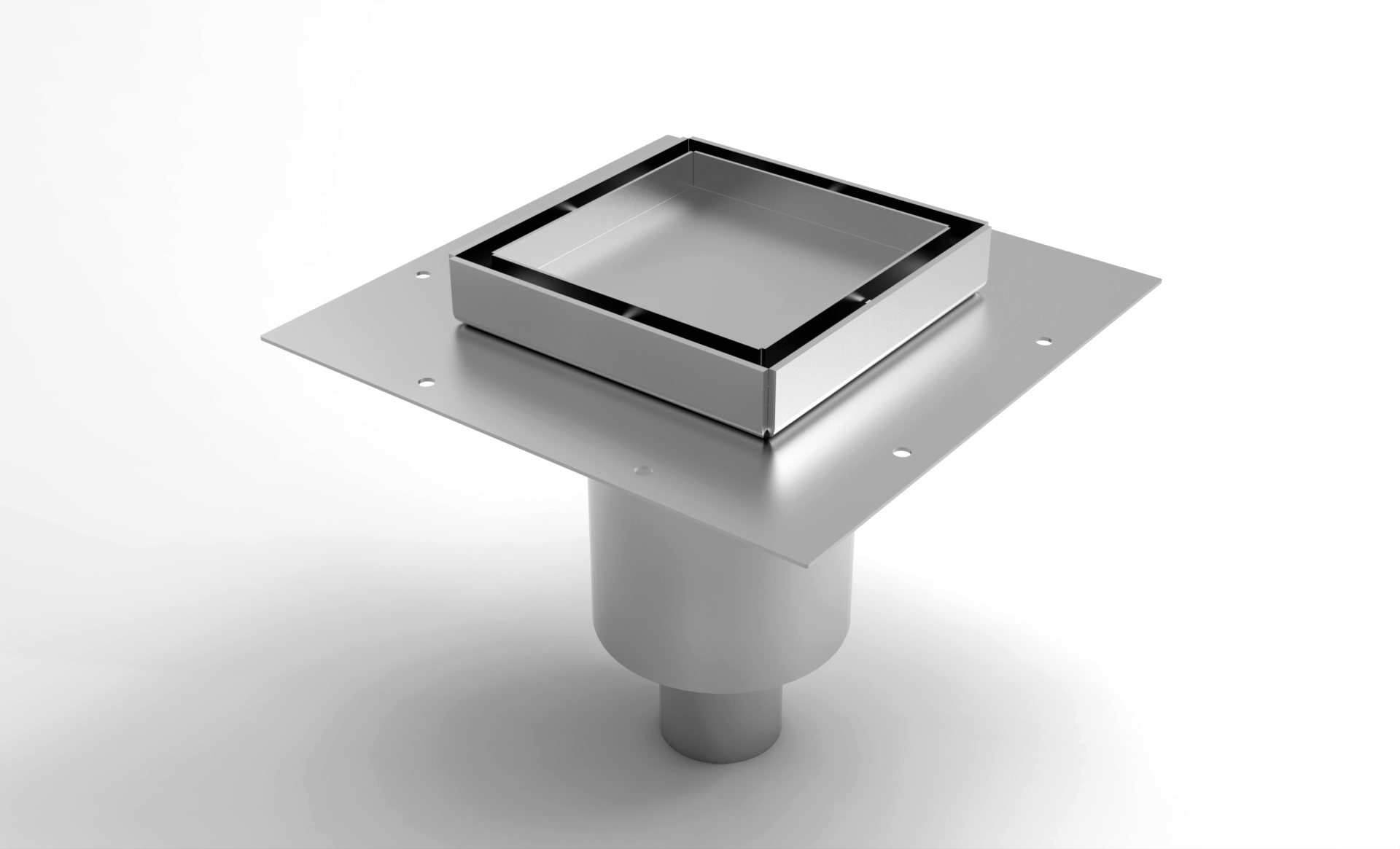 SG-150 Square Floor Gully | Paragon Stainless Products