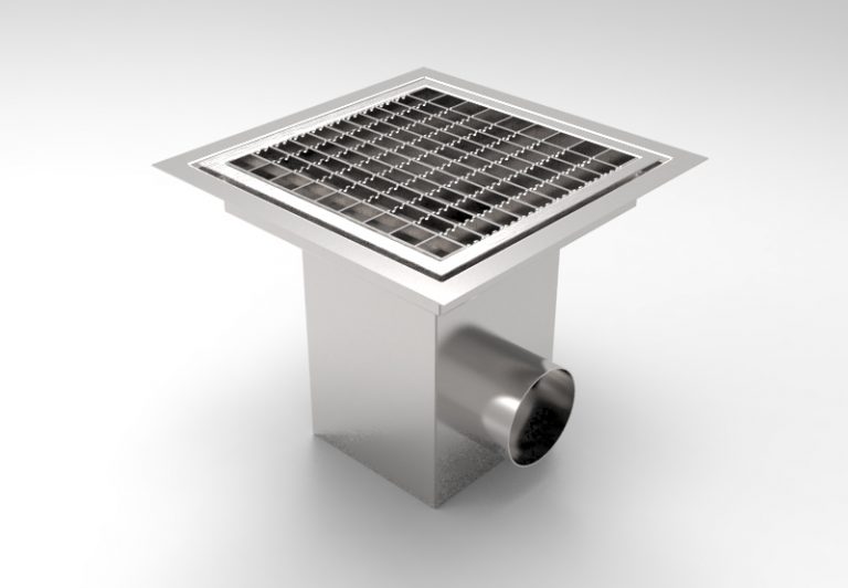 SGV-200 Trapped Square Floor Gully | Paragon Stainless Products