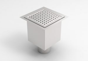 SGV-200 Trapped Square Floor Gully | Paragon Stainless Products
