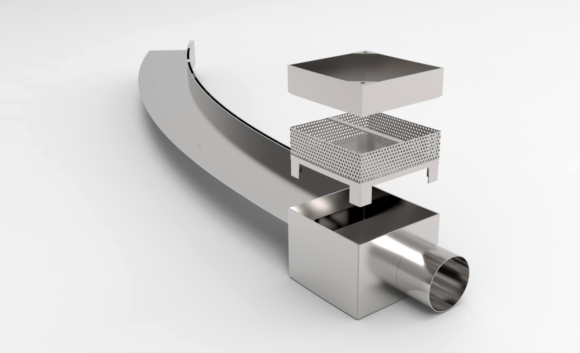 TYPE-ES Slotted Drainage Channel | Paragon Stainless Products
